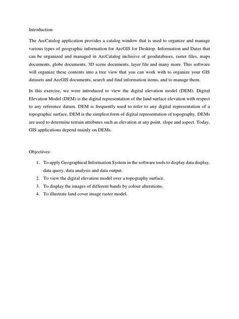 Gis Lab1 Intro Pdf Arc Gis Geographic Information System