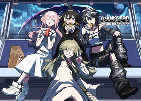 Date Chan Azai Eimi Bessyo Bell And Shimazu Shika Zenless Zone Zero And More Drawn By