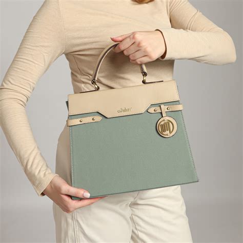 Canvas Structure Bag Women Premium Canvas Leather Bag Canvas Handbag Etsy