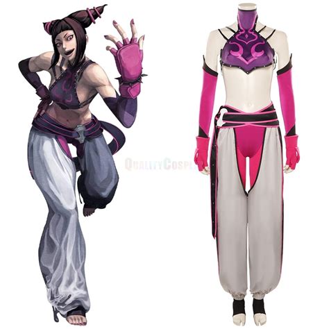 Street Fighter Juri Cosplay Costume Hqcosplay