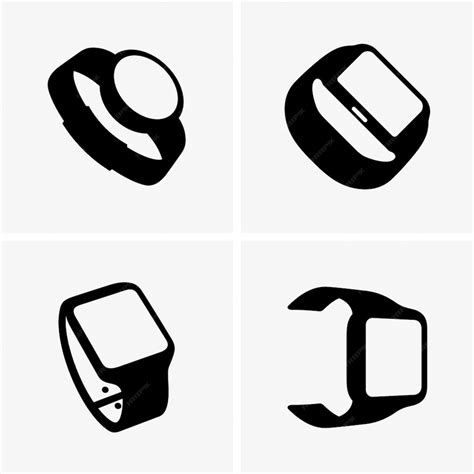 Premium Vector Smart Watches