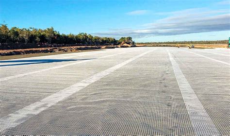 Secugrid® Combigrid® Hervey Bay Airport Australia Naue Geosynthetics Digtal