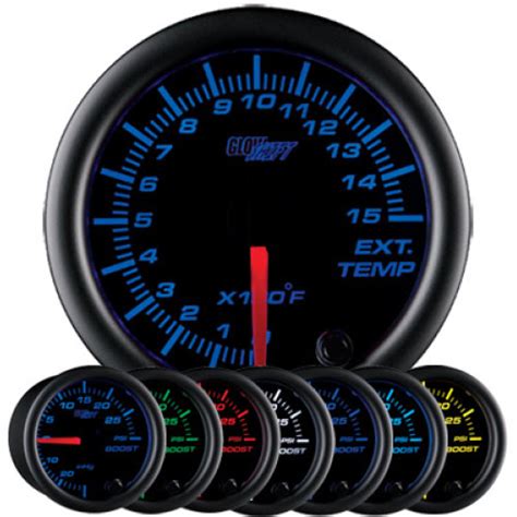 Glowshift Performance Gauges