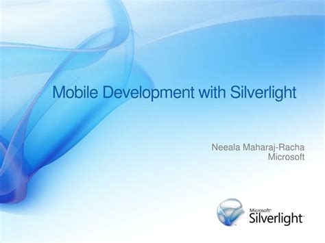 ppt mobile development with silverlight powerpoint presentation free download id 770557