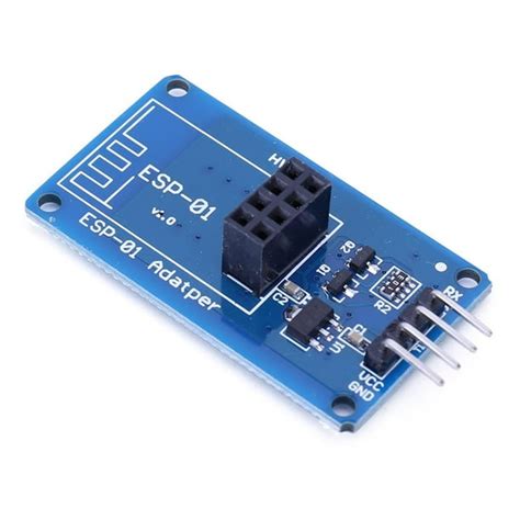 esp8266 esp 01 módulo adaptador inalámbrico wifi 3 3v 5v breakout pcb