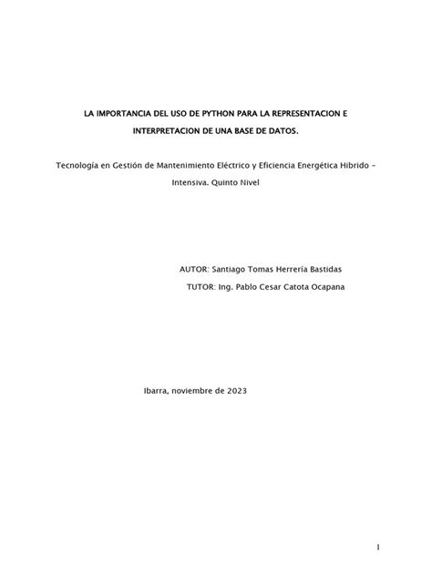 Santiagoherreria Python Pdf Objeto Informática Software De La Aplicacion