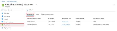 how to manage vms network interfaces on your azure stack edge pro via