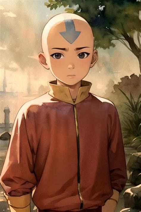 Aang Avatar The Last Airbender Aieasypic