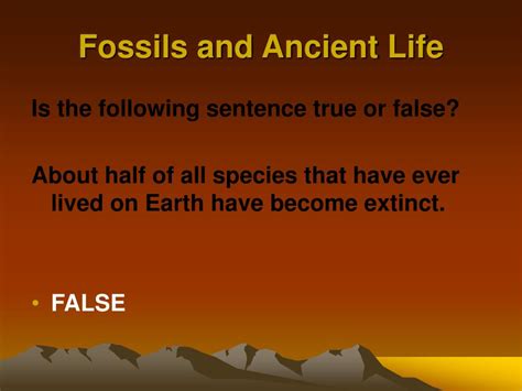 PPT The Fossil Record PowerPoint Presentation ID 225293