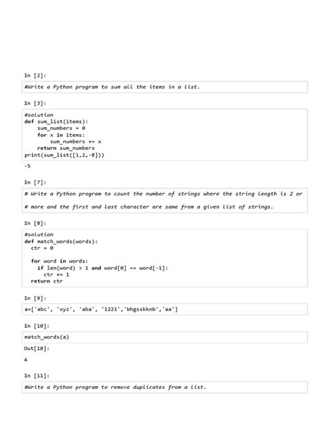 Python Program Practice 1 Pdf Teaching Methods And Materials