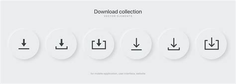 Premium Vector 3d Upload And Download Buttons Up Down Arrow Bottom