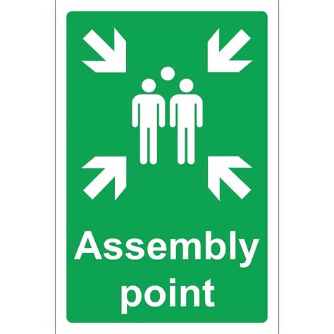 Assembly Point Sign 30x40cm Desertcart Philippines