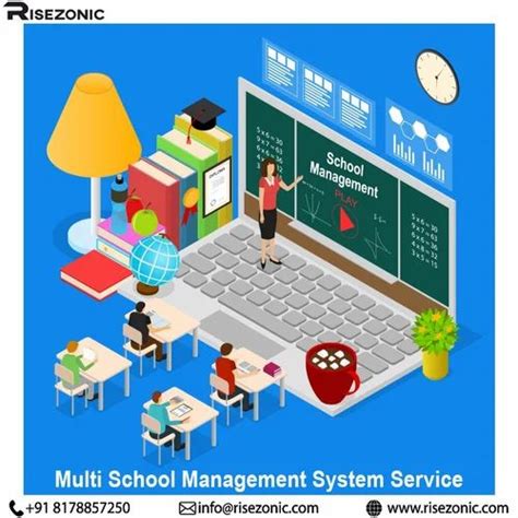 Multi School Management System Service Risezonic Llp At ₹ 40000month New Delhi Id
