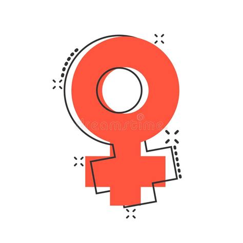 Vector El Icono Femenino Del Sex Symbol De La Historieta En Estilo Cmico Pictograma Del