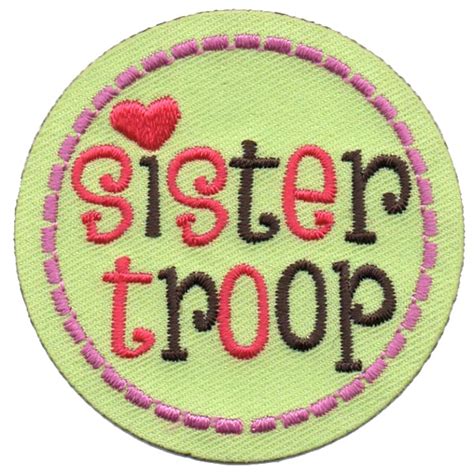 Sister Troop Patch • Advantage Emblem And Screen Printing