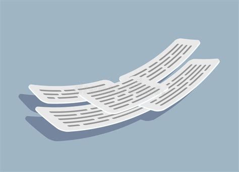 Message Blocks Arranged In Curved Left To Right Stack Each Block Could Feature Different