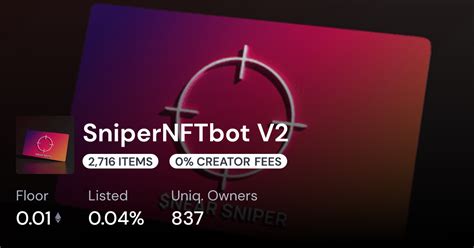 Snipernftbot V2 Collection Opensea Pro