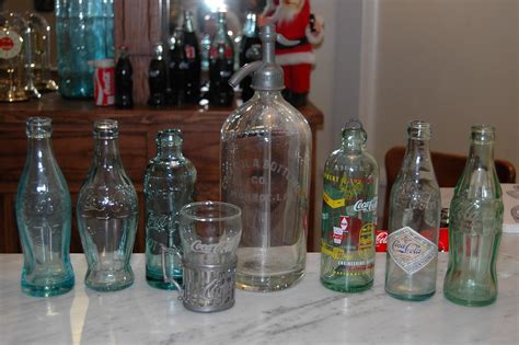 Old Coke Bottle Designs At The Biedenharn Museum Monroe Flickr