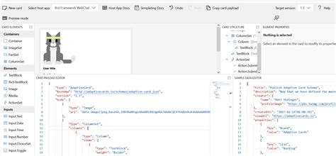 data uri for images in adaptive card not working on msteams application