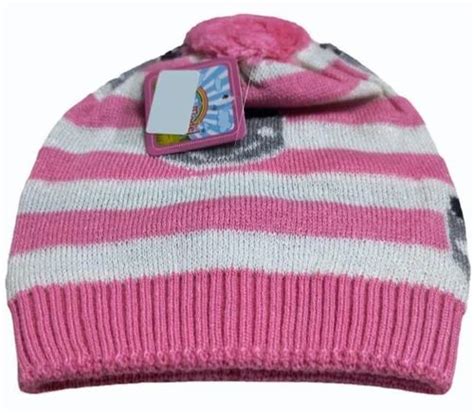 Model Taffy Pink Woolen Cap At ₹ 128piece Wool Hat In Ludhiana Id 2856838672073