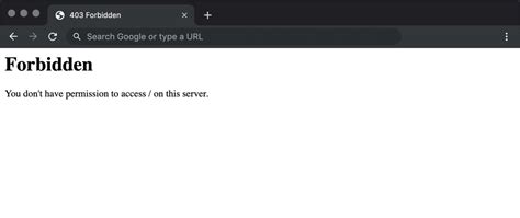Php Laravel How To Resolve Access Forbidden 403 Error Dev Community