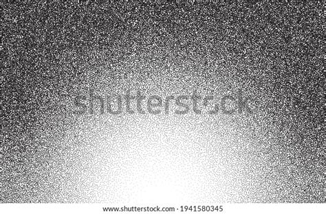 Dotwork Gradient Pattern Vector Background Black Stock Vector Royalty