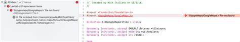 IOS Build Failed When Google Maps Are Not Included Issue React Native Maps