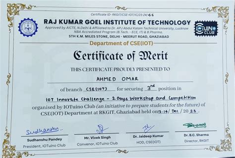 ahmed omar on linkedin iotinnovation teamwork rkgit