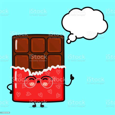 연설 거품으로 요가를하는 귀여운 재미있는 초콜릿 벡터 손으로 그린 만화 카와이 캐릭터 일러스트 레이 션 아이콘 파란색 배경에 격리되어 있습니다 초콜릿 캐릭터 개념 0명에