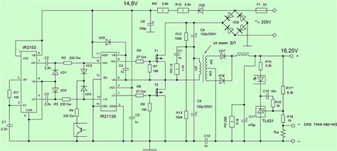 Ir2153 Farklı Smps Tasarımları Pil Şarj Akım Sınırlama Geri Besleme Elektronik Devreler