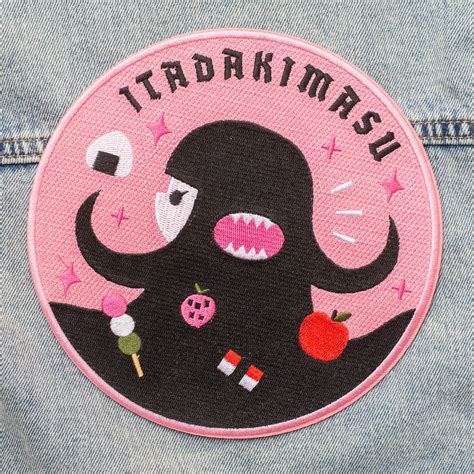Itadakimasu Yokai Self Adhesive Patch Big Helenbucher