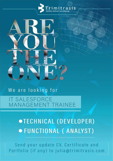 Julia Roswani On Linkedin Salesforce Itsalesforce Crmsalesforce Lokerit Lokerdeveloper…