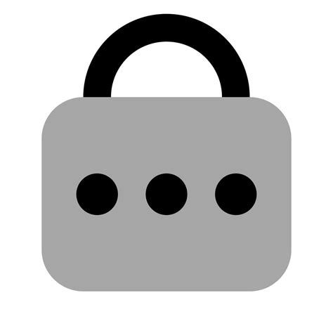 Password Icon Set For Secure Authentication