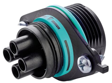 2 3 4 Pole Plug Socket For Panel Or Bulkhead Mounting