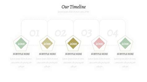 Four Phases Of Timeline Progression Revealed PowerPoint Template Free Download Pikbest