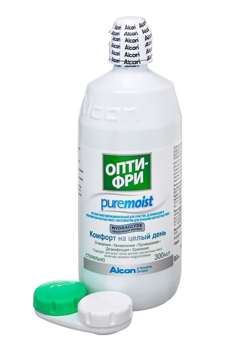 Опти-Фри PureMoist 300 ml — Купить раствор для контактных линз Опти-Фри ...