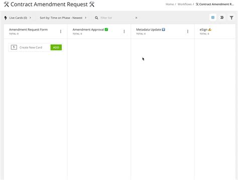 🛠 Create Your Own Contract Amendment Workflow