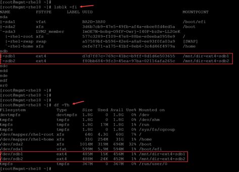 Creating Disk Partitions And Filesystems On Rhel 8 Dpc Virtual Tips