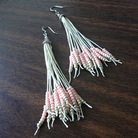 Seed Bead Tassel Earrings Diy At Mitchell Cushing Blog