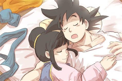 Son Goku And Chi Chi Dragon Ball And 1 More Drawn By Miikodrops7