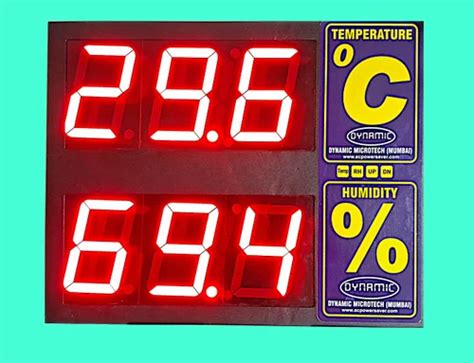 Temp And Humidity Display At ₹ 20000piece In Mumbai Id 2853343367797