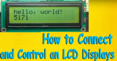 Hindi Urdu Arduino Tutorial Lcd Display Control