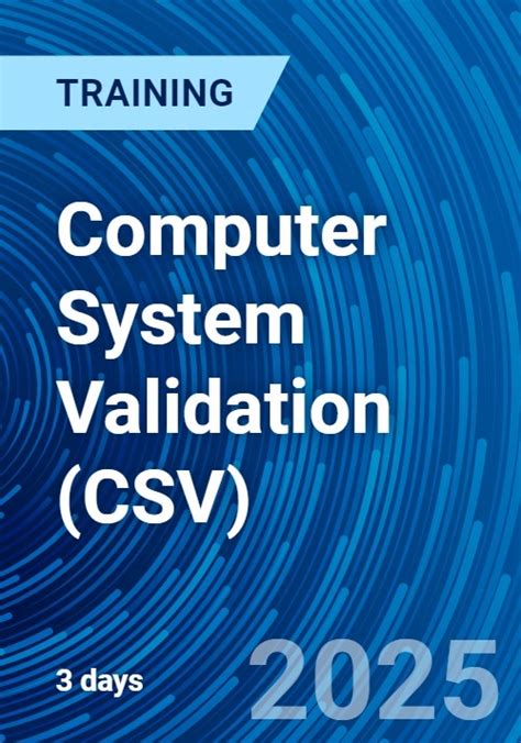 Computer System Validation Csv Recorded