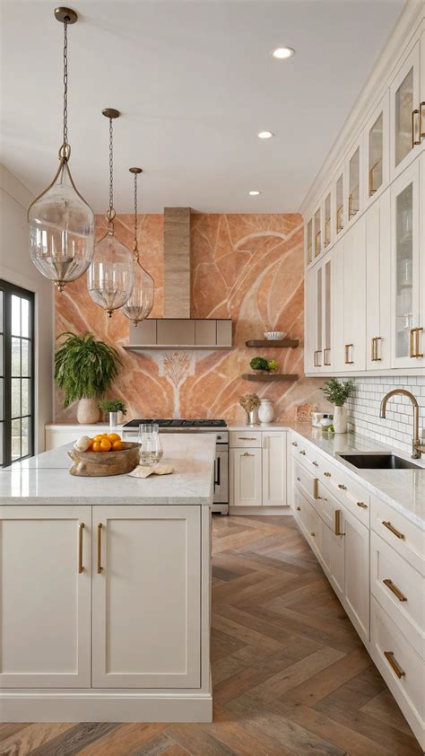 15 Stunning Orange Backsplash Kitchen Designs For Your Home