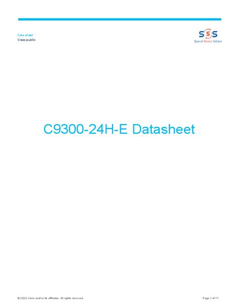 Cisco C9300 48uxm