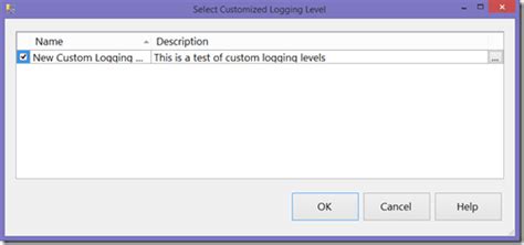 Ssis Custom Logging Levels Tim Mitchell