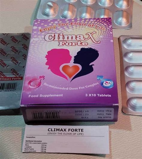 Climax Forte 30 Tablet Wealzin