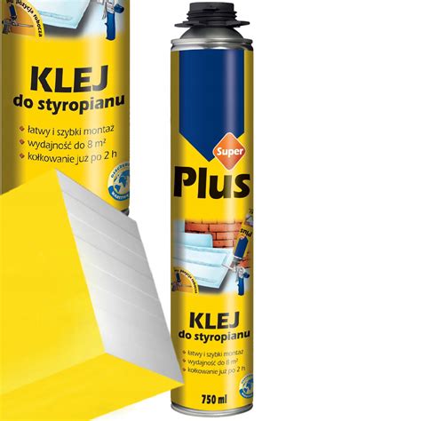КЛЕЙ ДЛЯ ПІНОПОЛІСТИРОЛУ XPS SUPER PLUS GUN 750 МЛ - docom.com.ua