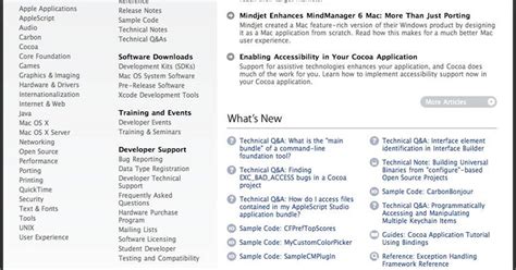apple developer connection redesign screenshots galerie