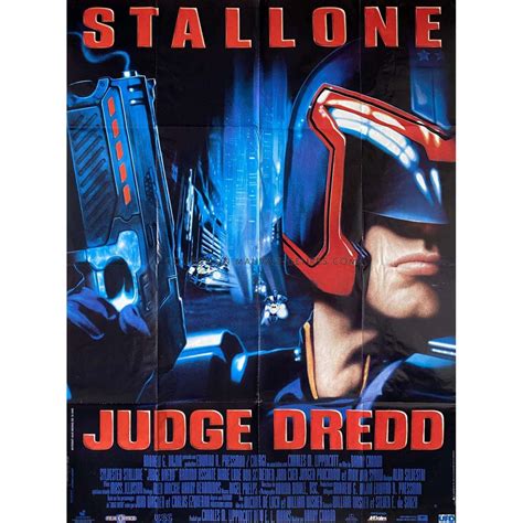 Judge Dredd French Movie Poster 47x63 In 1995